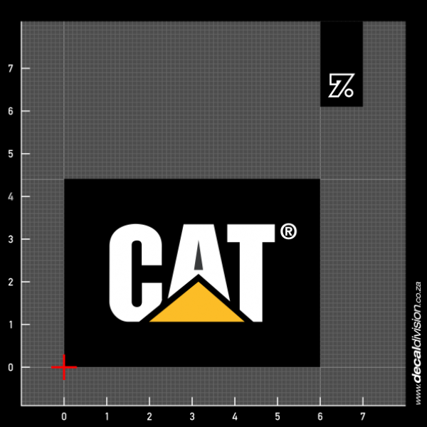 CAT Logo Sticker