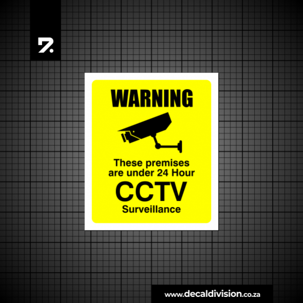 CCTV Surveillance Sign