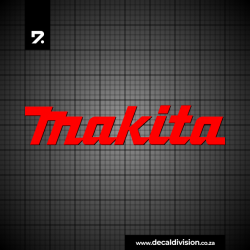 Makita Tools Logo Sticker