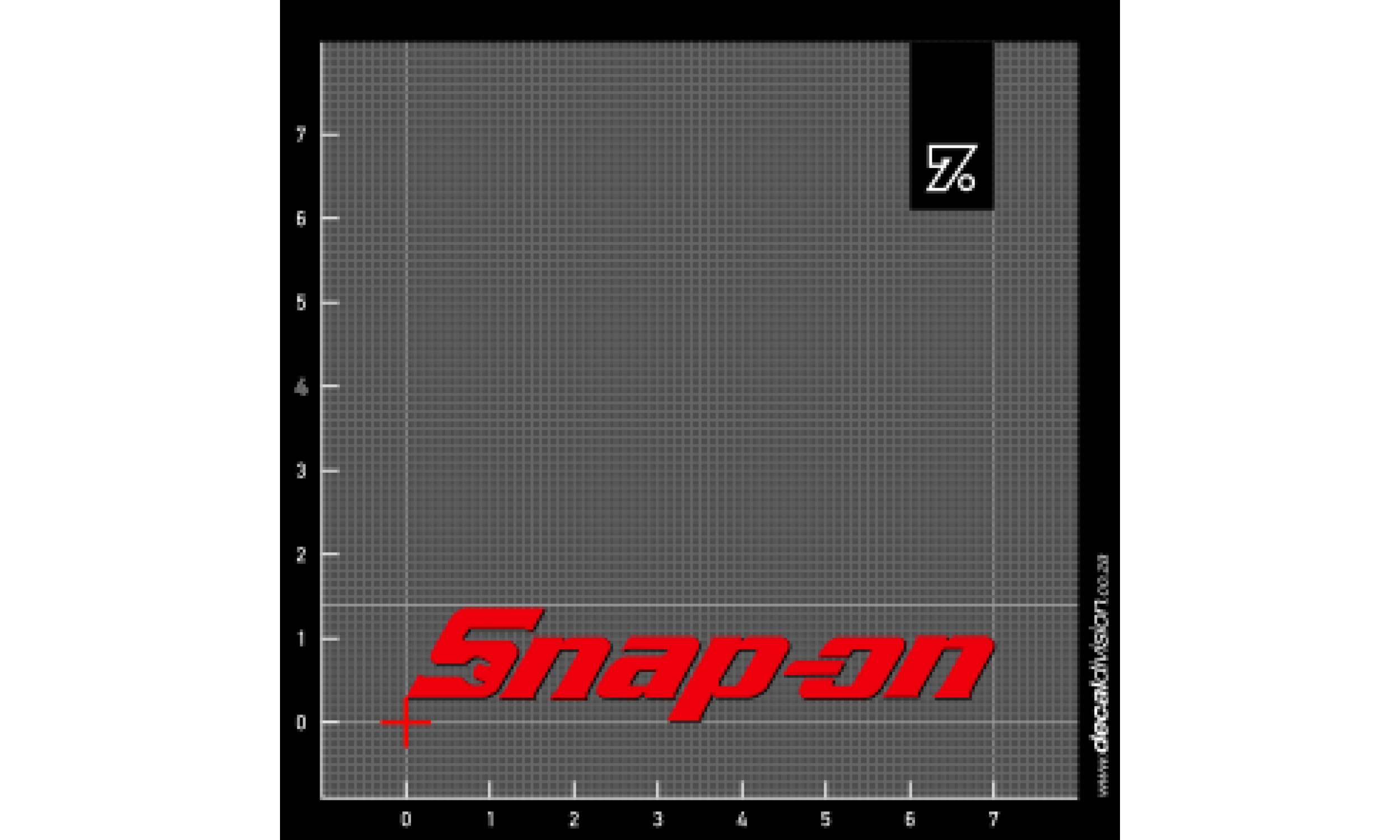 Snap-On Logo Sticker