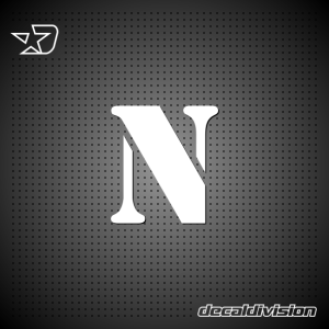 Vinyl Adhesive Letter