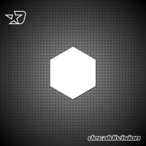 Hexagon Shape Stickers
