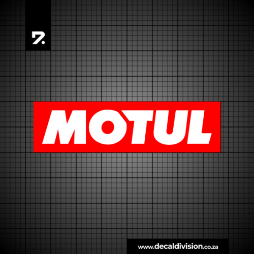 Motul Motor Oil Logo Sticker