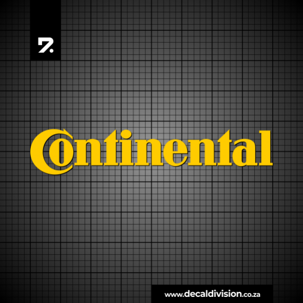 Continental Tyres Sticker