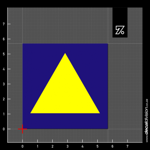 Warning Triangle for Towing